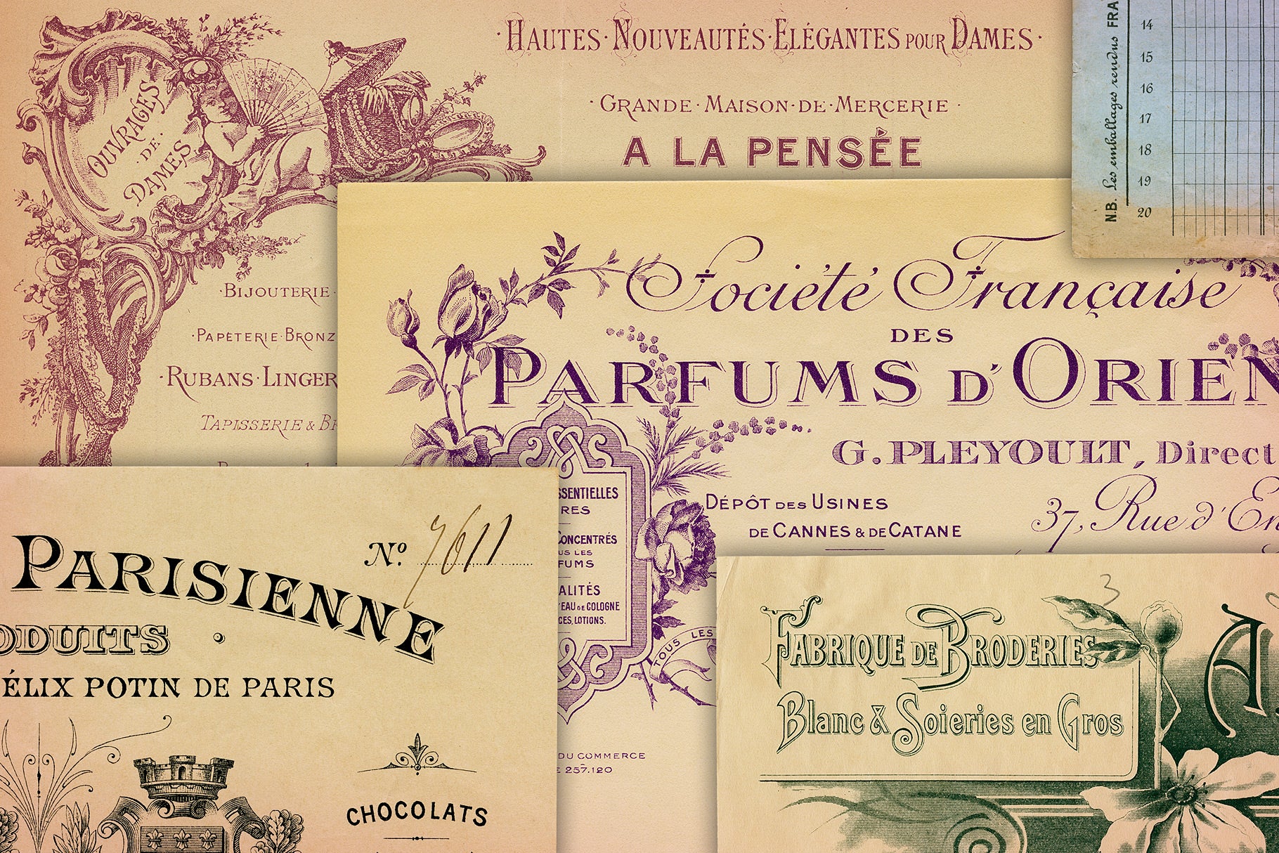 French Vintage Fonts